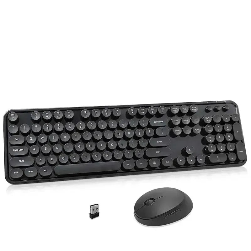 IMICE AN-500 Wireless Business Keyboard & Mouse Set Black | First Help Tech